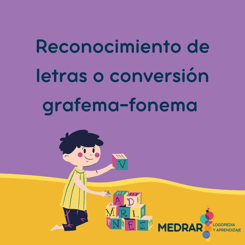 Reconocimiento de letras o conversión grafema-fonema - Medrar Logopedia ...